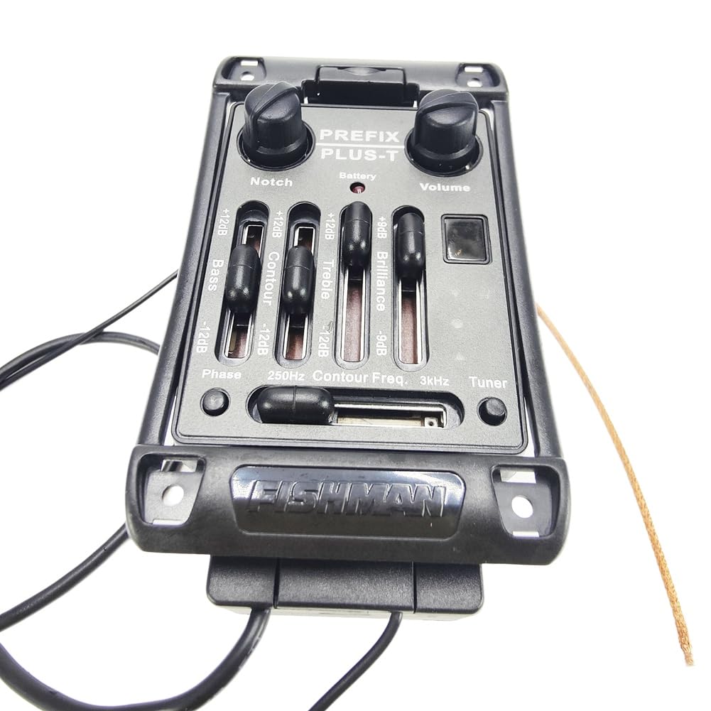 Fishman Prefix Plus-T Onboard Acoustic Preamp - Wide Format
