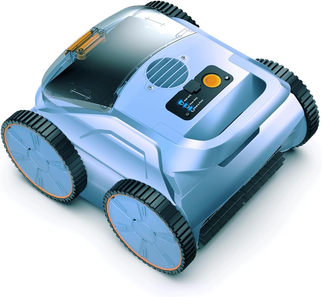 Amazon.com : Seauto Crab Robotic Pool Vacuum, Wall-Climbing Robot ...