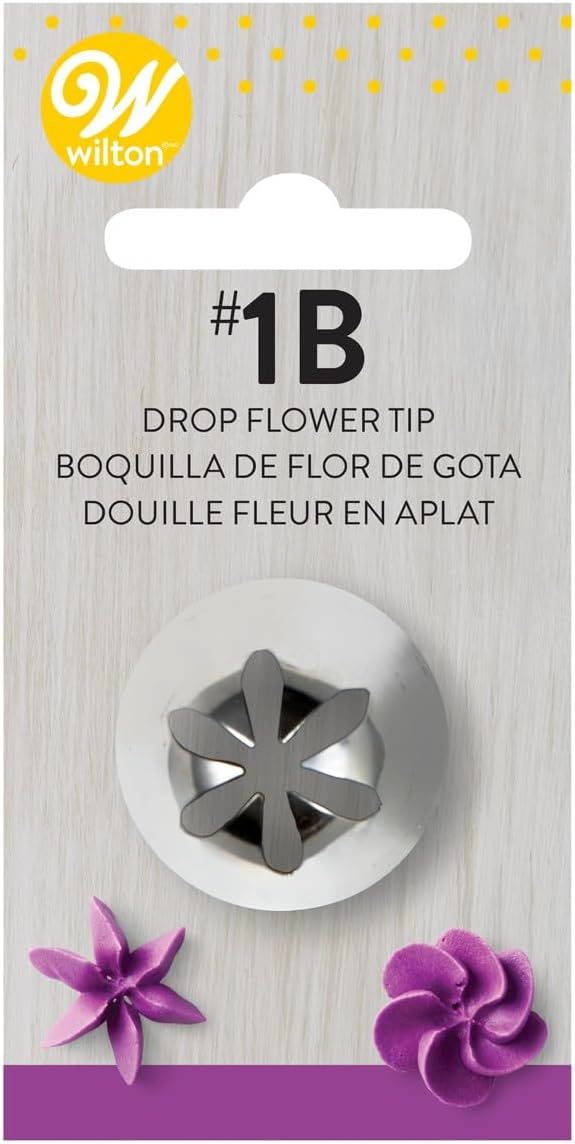 Amazon.com: Wilton Extra Large Drop Flower Piping Tip #1B: Home & Kitchen