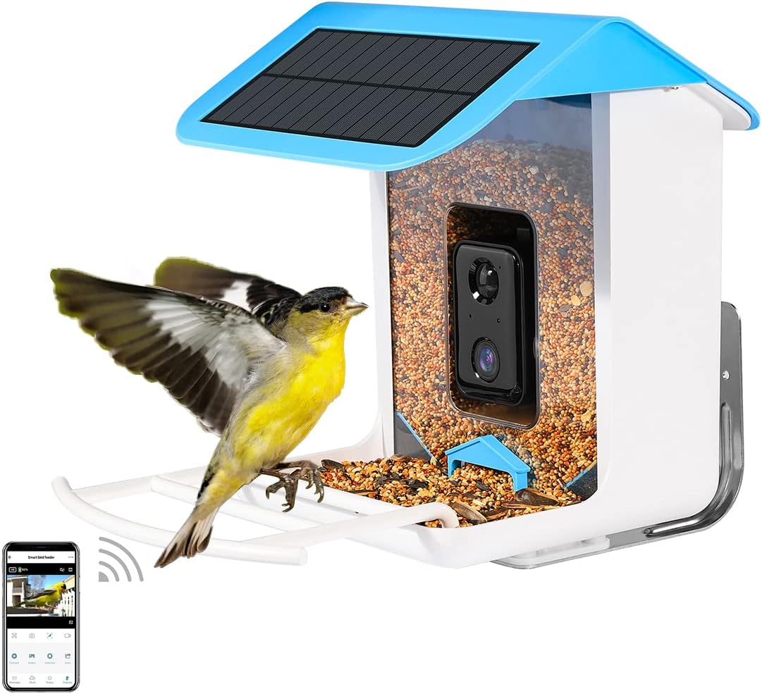 Amazon.com: LKBird Smart Bird Feeder with Camera, Bird House with ...