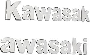 Motorcycle Emblem Kawasaki Logo 3D Decals PVC Sticker Fuel Tank Badge ...