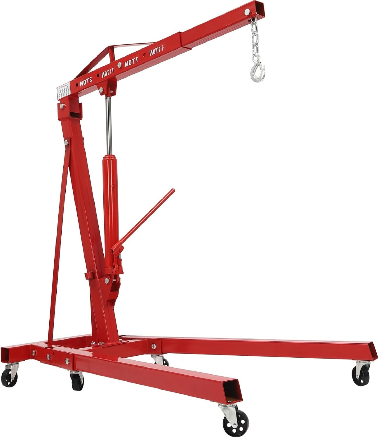 Amazon.com: Ongniong Folding Engine Hoist 2 Ton Cherry Picker Shop ...