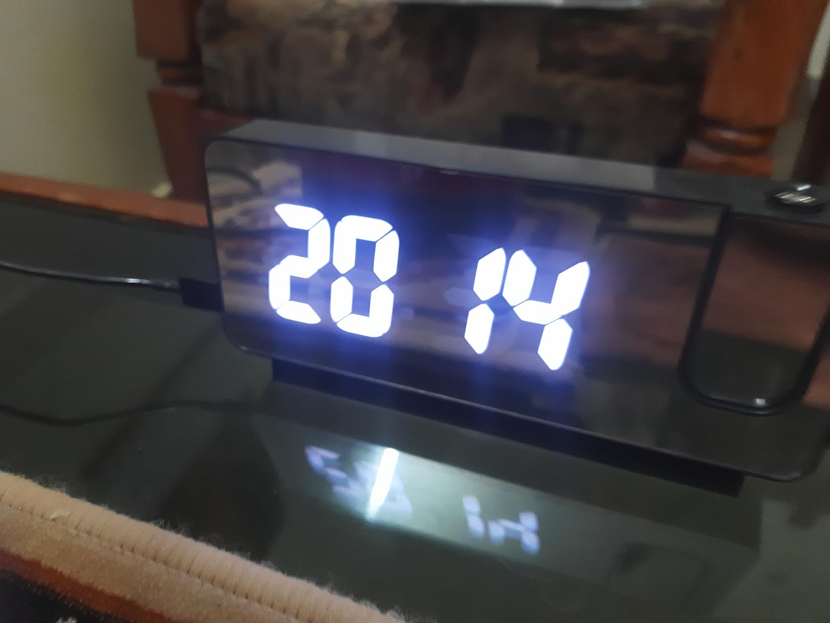 Buy LED Digital Projection Alarm Clock, Electric Projection Alarm Clock ...