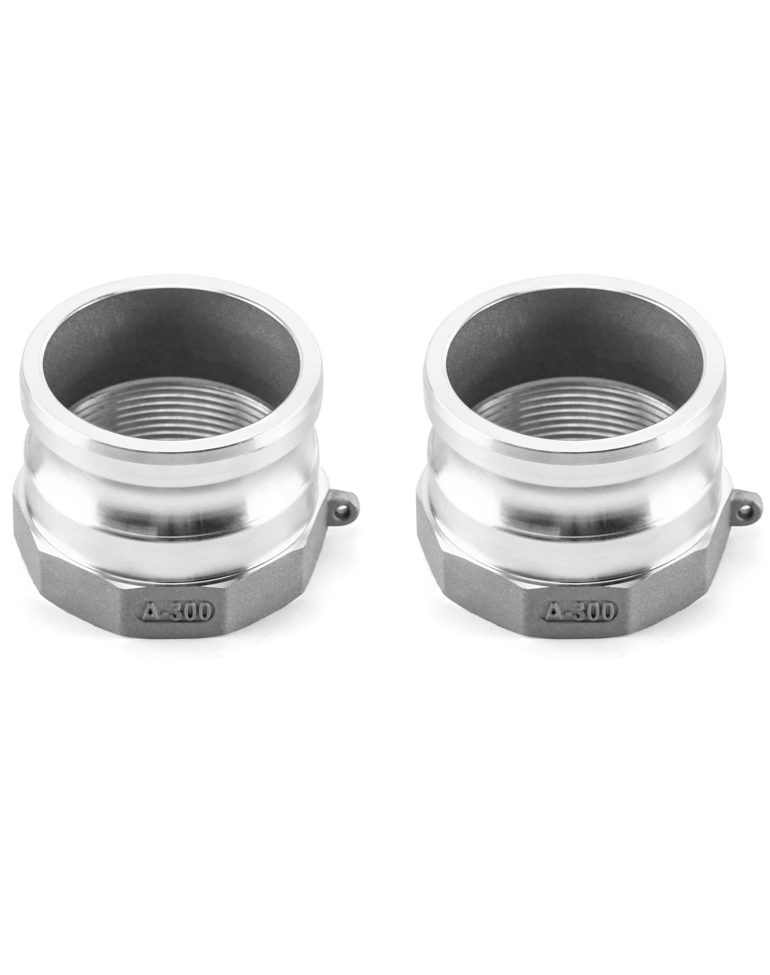 Amazon.com: QWORK Camlock House Fitting, 2 Pack Aluminum Type A Cam and ...