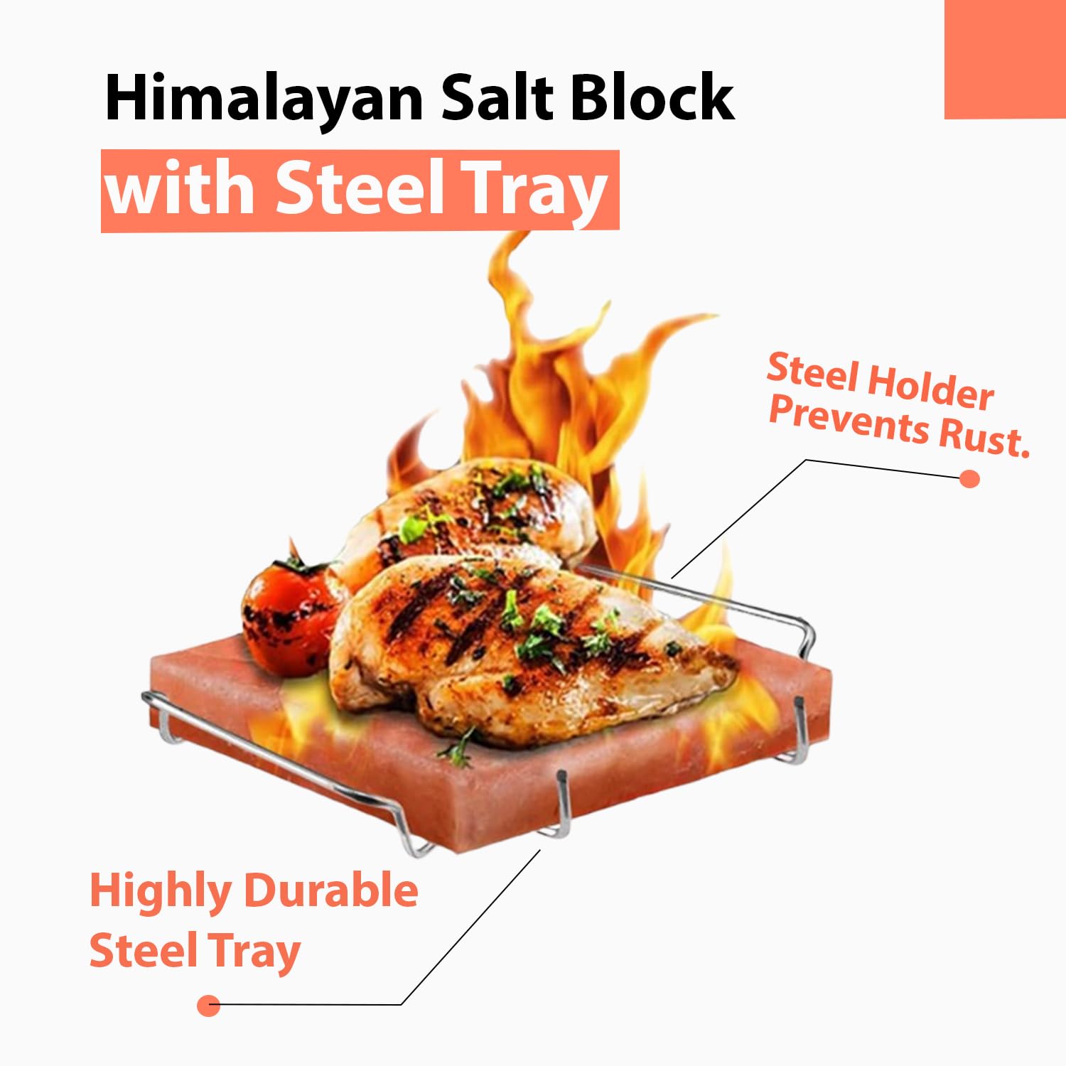 Himalayan Salt Block Cooking