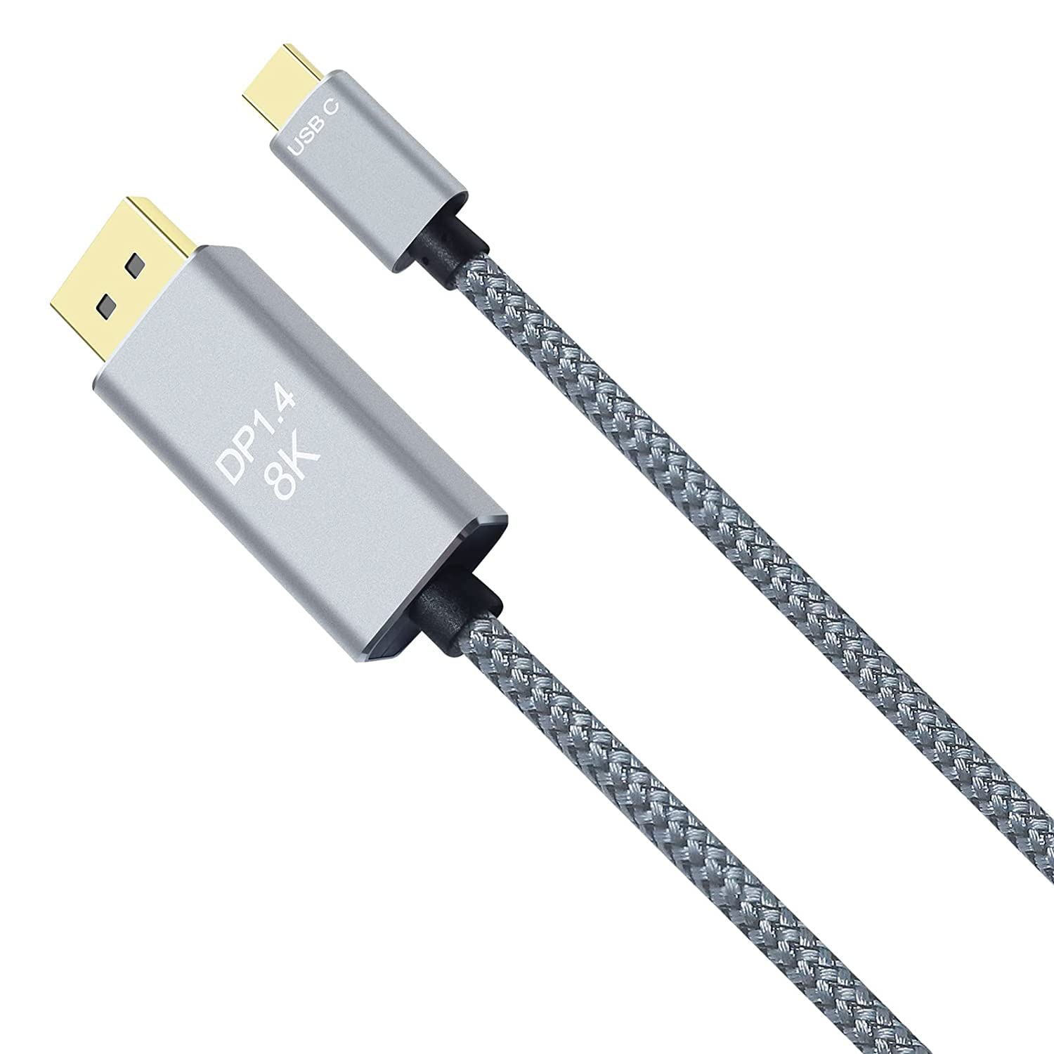 Snapklik.com : 8K USB-C To DisplayPort Cable 3-Foot 4K144Hz 8K60Hz ...