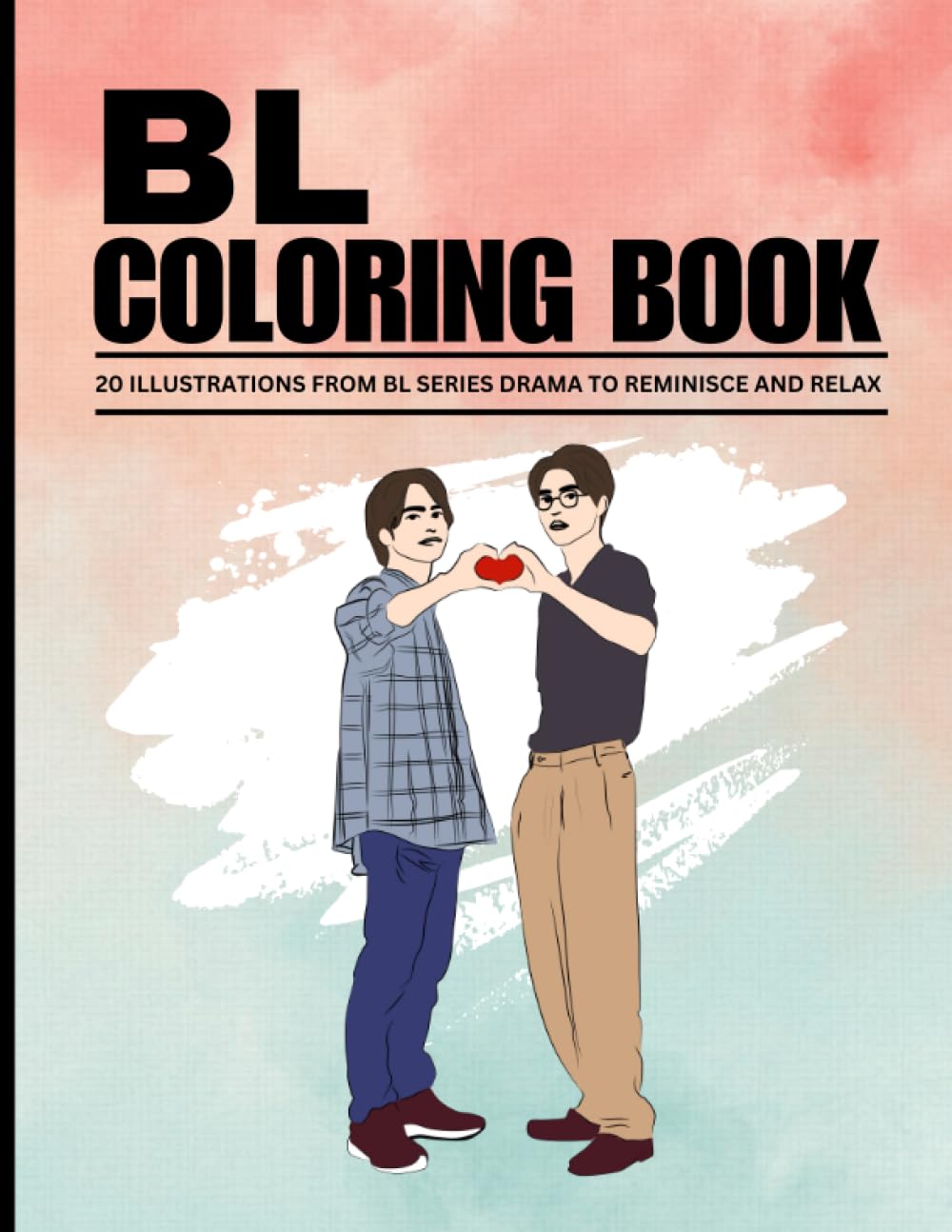 Buy Bl coloring book for bl fans and lovers: Coloring Book inspired by ...