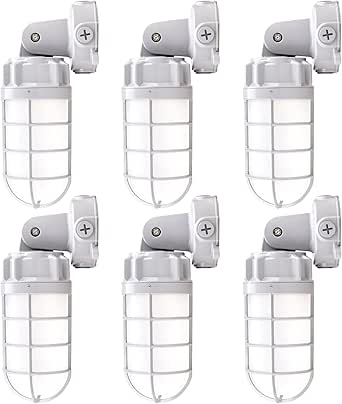 LED Vapor Tight Jelly Jar Light, 21W 2562LM 5000K, IP65 Waterproof ...
