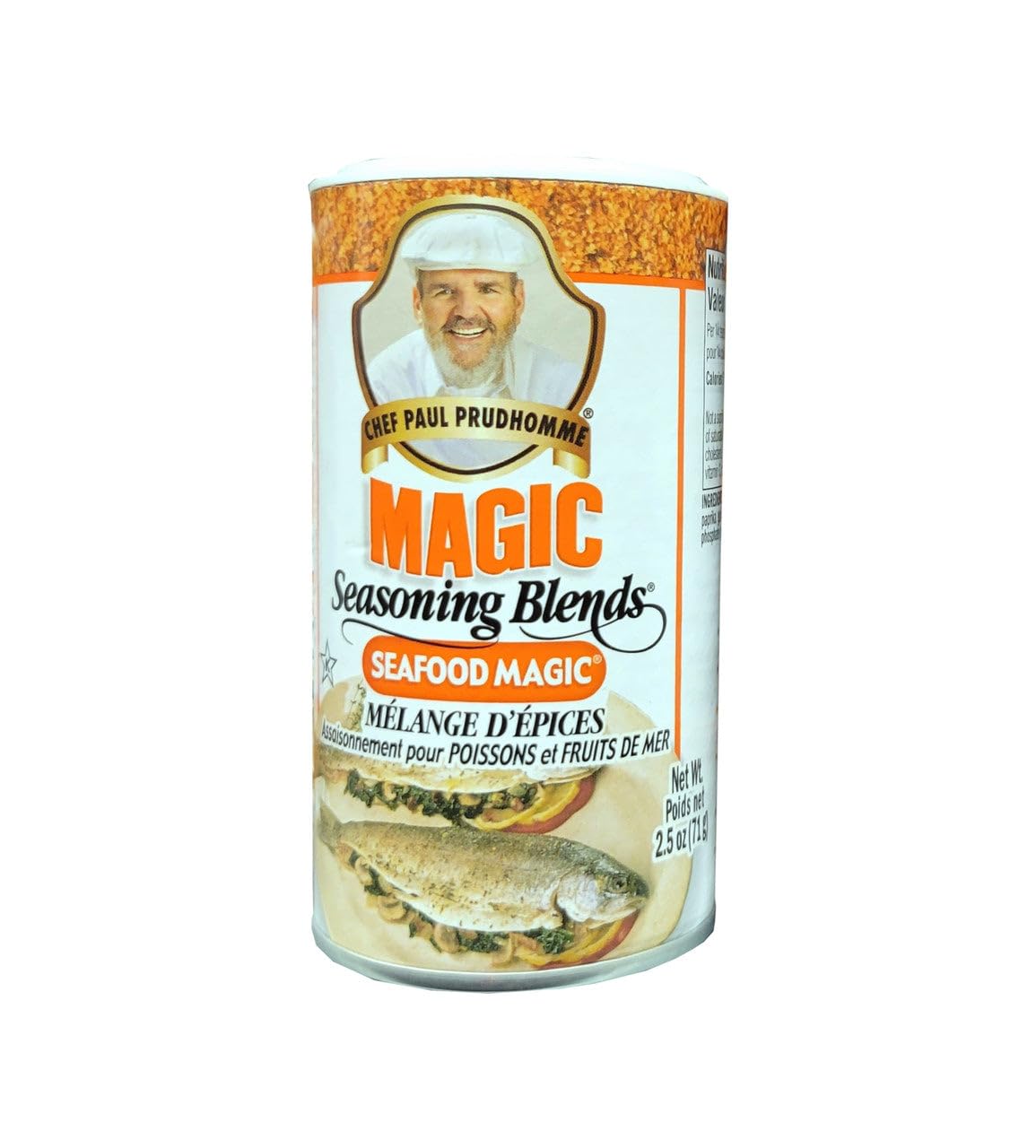 Amazon.com : CHEF PAUL Seafood Magic Seasoning, 71 GR : Cajun ...