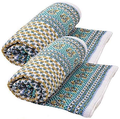 Buy Mahima Furnishing Jaipuri Light Weight Pure Cotton Traditional ...