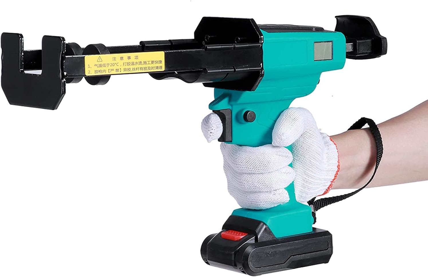 Cordless Double Tube Caulking Glue Gun, Hand Manual Double Cartridge ...
