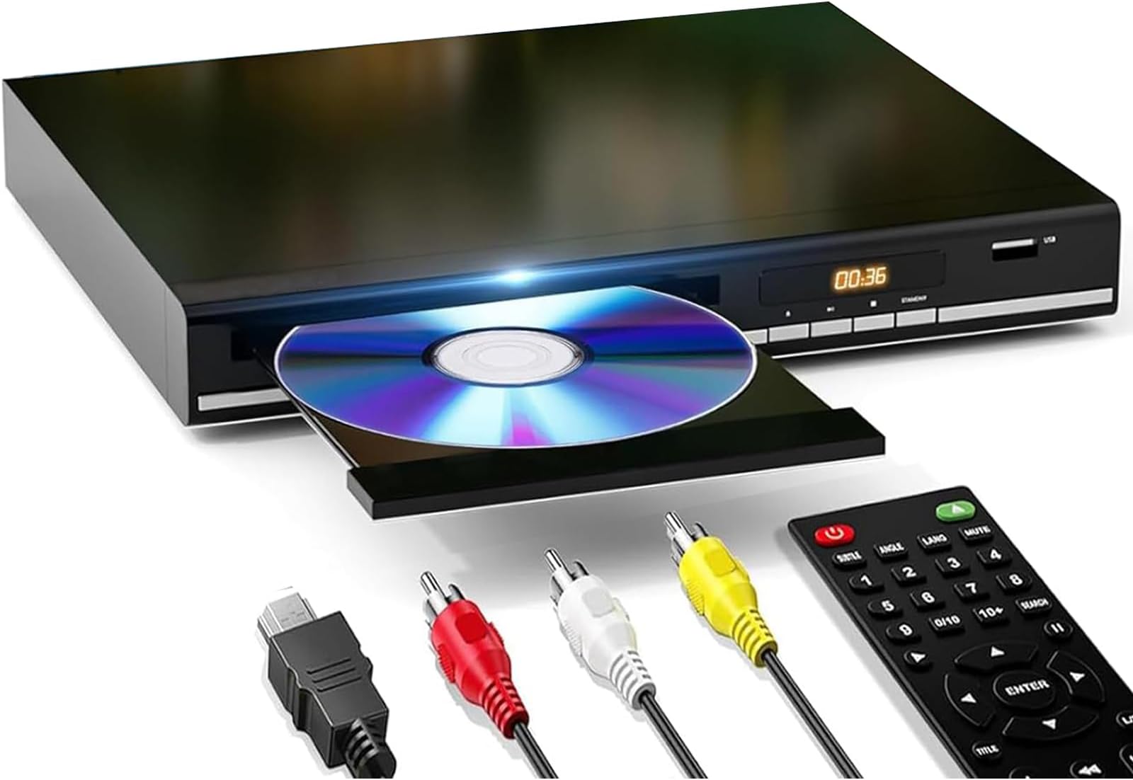 Panasonic DVD-S700EB-K DVD Player with Multi Format Playback: DVD ...