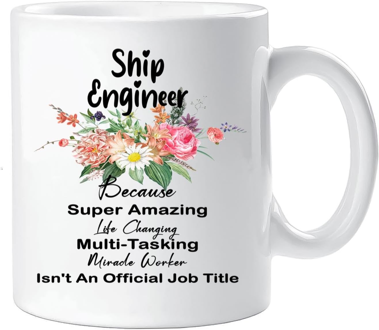 Amazon.com: Carez Floral Ship Engineer Gift for Women, Ship Engineer ...
