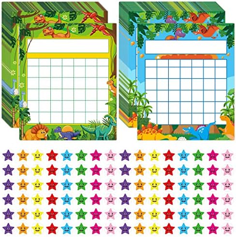 Amazon.com : 66 Pack Incentive Chart with 2080 Reward Star Stickers for ...