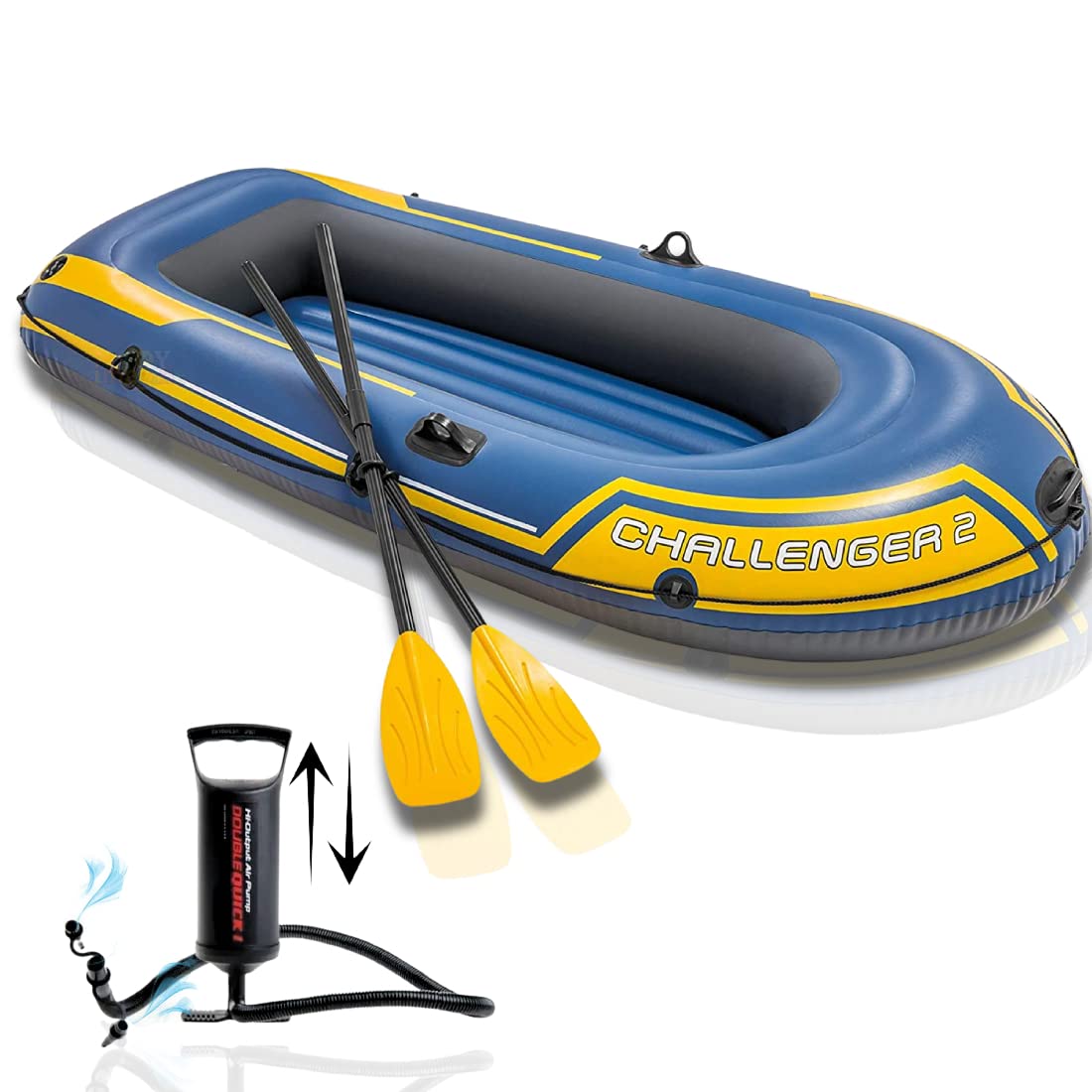 Toy Imagine™ Challenger 2 Person Inflatable Poly Vinyl Flood Rescue ...
