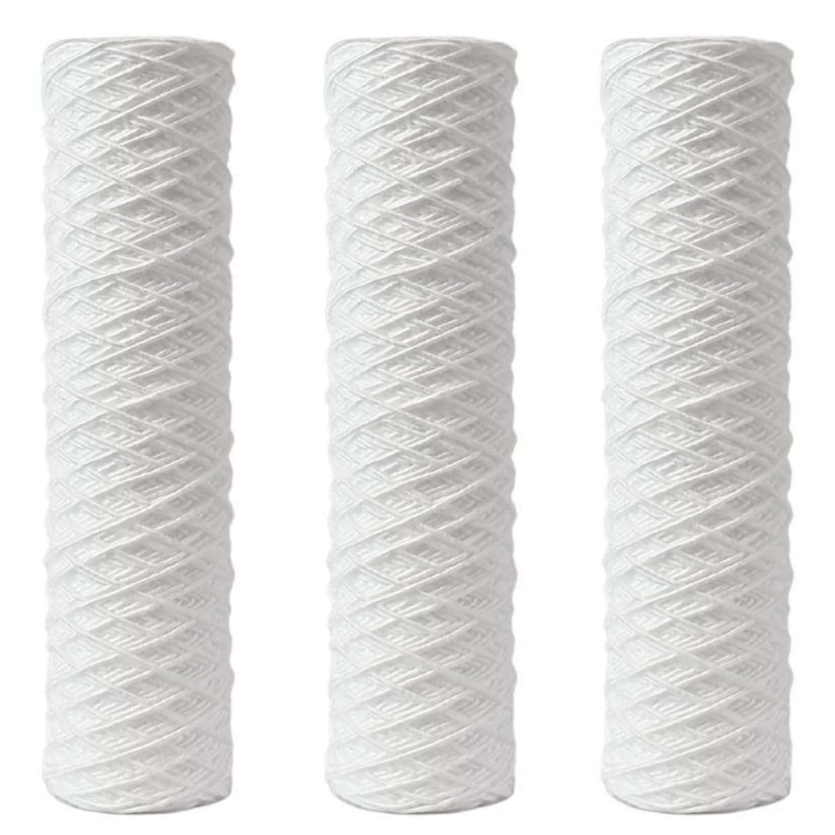 3 Pack WRAS Approved Wound Sediment Filters 10" x 2.5" for Private ...
