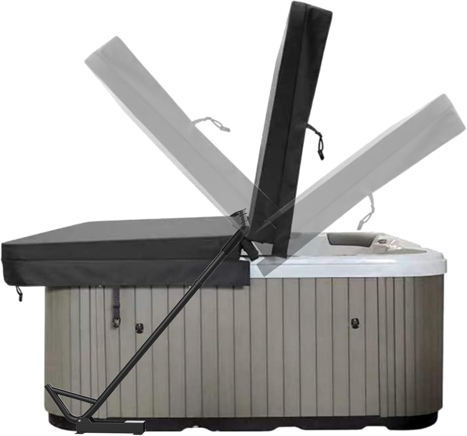 Snapklik.com : TOCRETOARE Spa Cover Lift, Under Mount Hot Tub Cover ...
