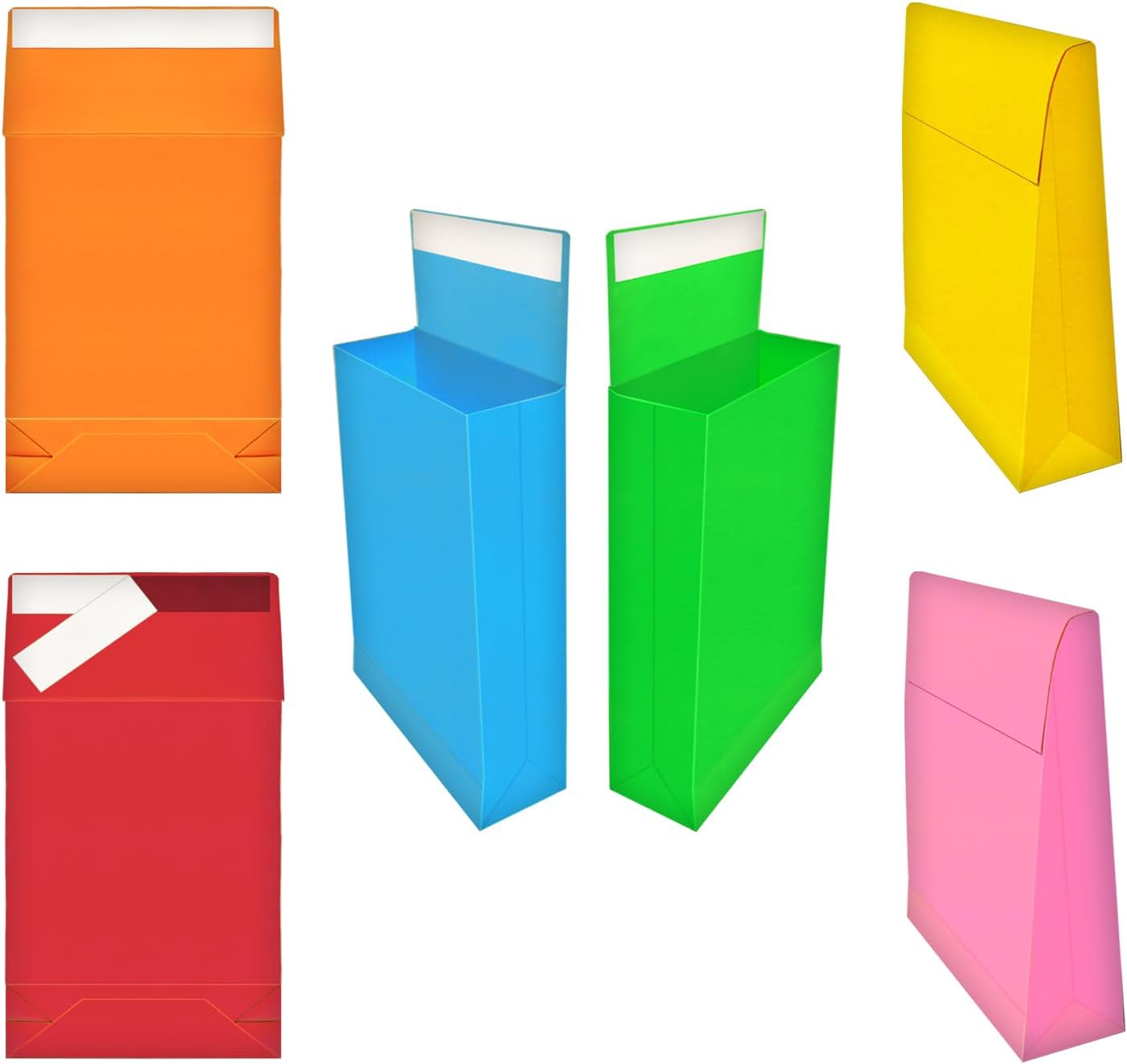 Mxinxiu 6 Pcs 10x13x2 inches Expandable Envelopes 150GSM Colored ...