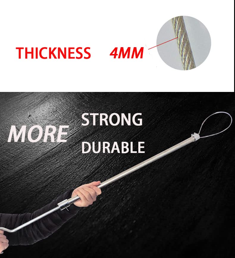 Catch Pole for Dogs Animal Control Tool Capture Noose Stainless Steel ...