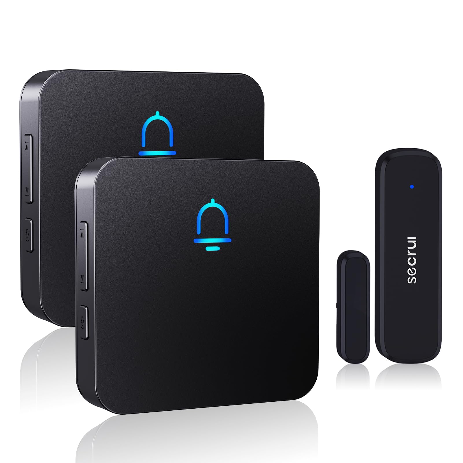 SECRUI Wireless Door Chimes When Door Open Entry for Business/Home ...