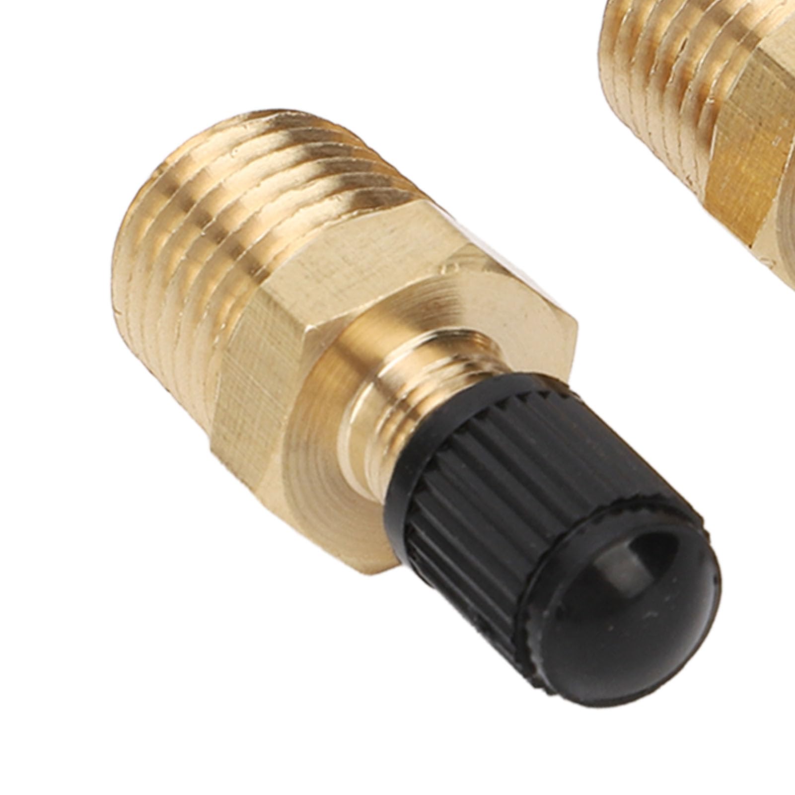 Schrader Valve 4-Pack Brass Tank Valves - Air Compressor Replacement ...