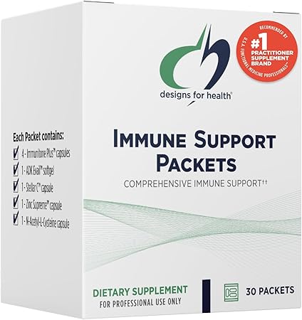Amazon.com: Designs for Health Immune Support Packets - One Month ...