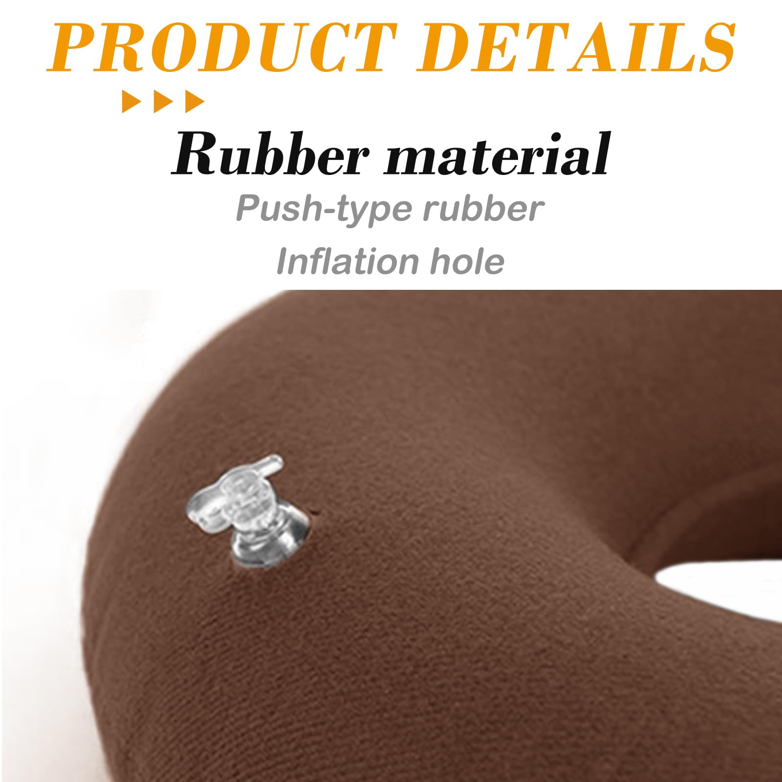 ToKinCen Donut Cushion Seat, Ring Cushions for Pressure Relief Doughnut Cushion Portable ...