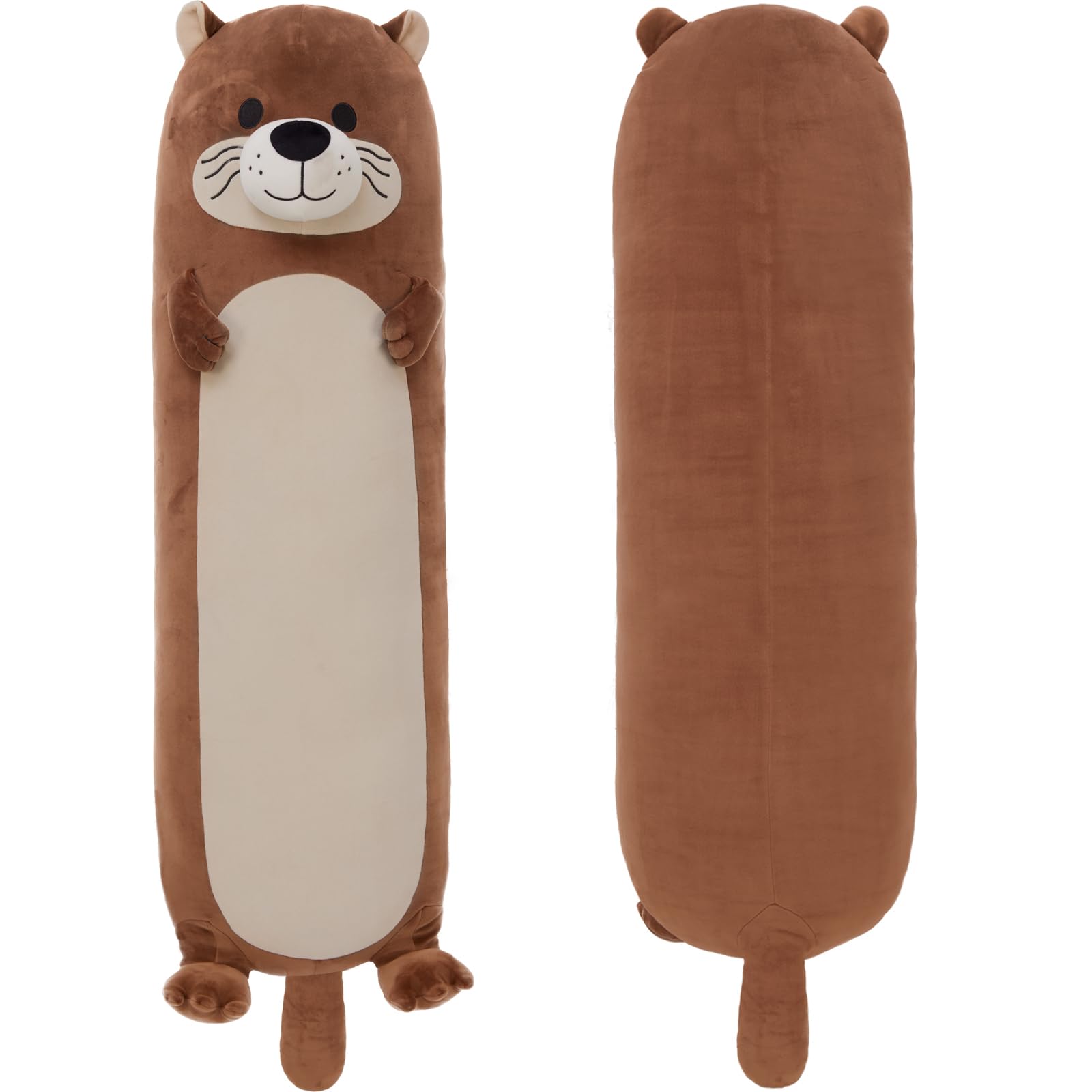 Amazon.com: Tezituor Long Otter Plush Pillow,39.5" Giant Otter Stuffed ...