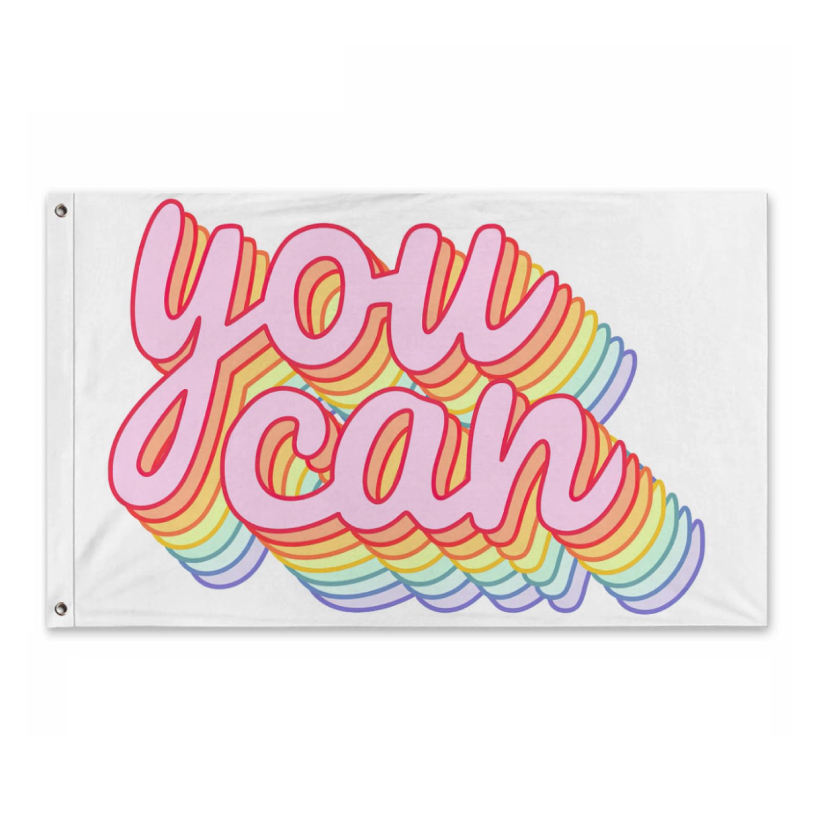 Snapklik.com : You Can Flag Inspirational Quote You Can Tapestry Banner ...