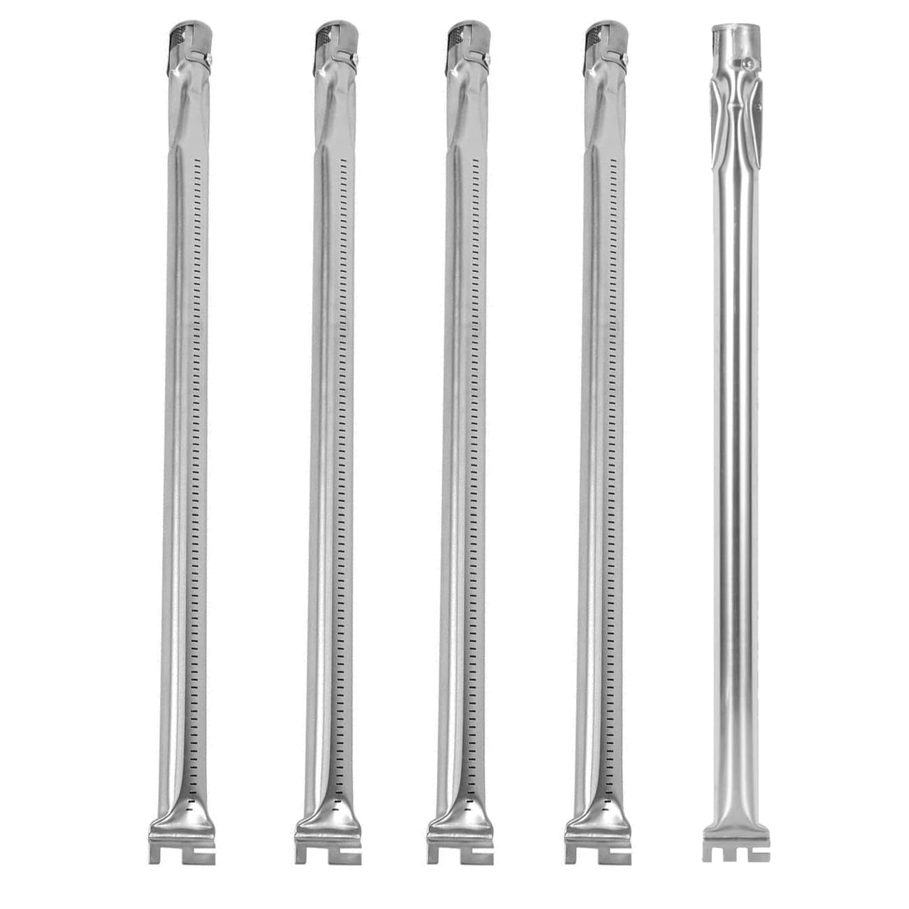 S6G555 (5-Pack) Grill Burner Tubes for Weber Summit 440 Summit 450 Grills
