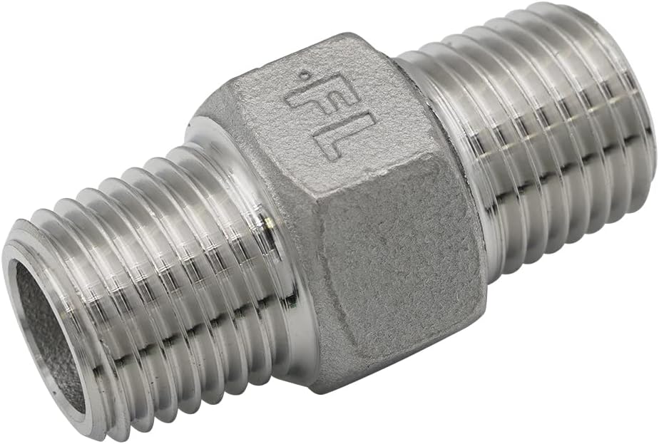 Amazon.co.jp: SK11(エスケー11) 中間同径ニップル おねじG(PF)1/4 おねじG(PF)1/4 2MF AT-3 : 産業・研究開発用品