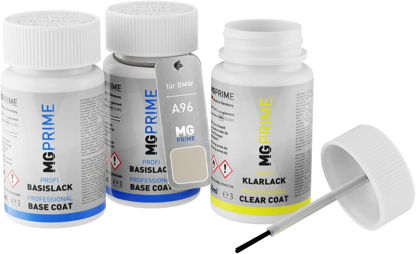 Original BMW Lackstift-Set Zweischicht Mineralweiss met. - A96 2x12ml ...