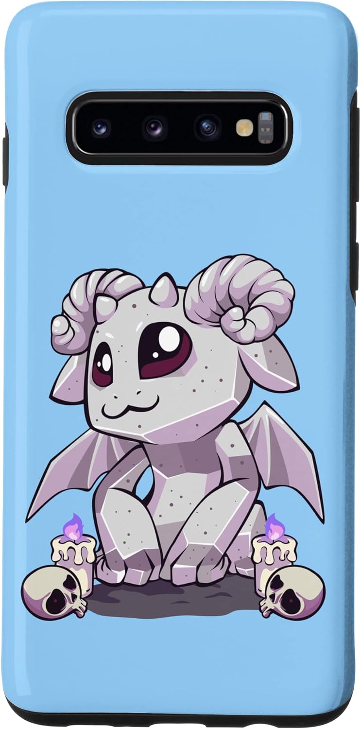 Amazon.com: Galaxy S10 Pastel Goth Kawaii Anime Aesthetic Gargoyle ...