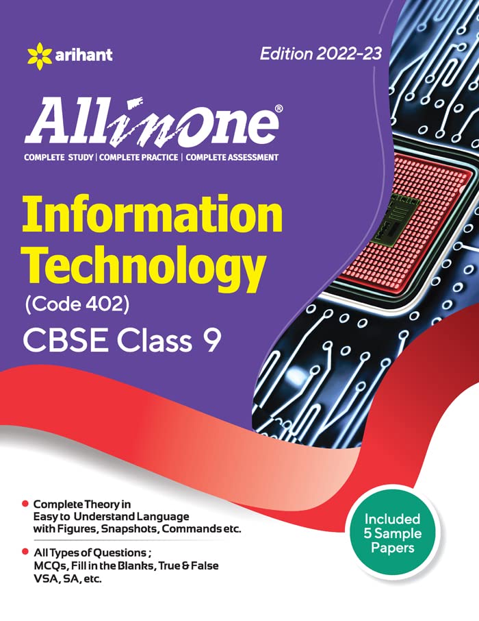 CBSE All In One Information Technology (Code 402) Class 9 2022-23 ...