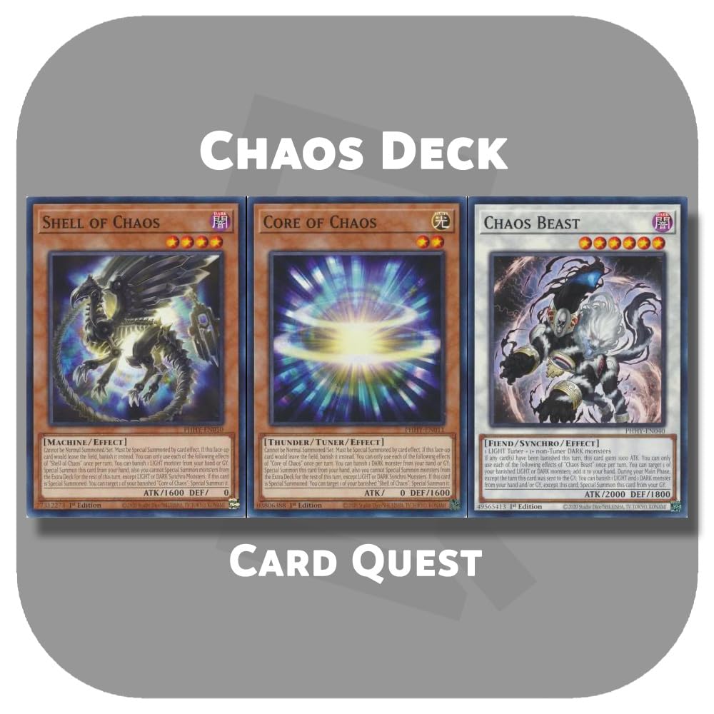 Amazon Generic Complete Custom Deck For Yu Gi Oh Chaos Dragon