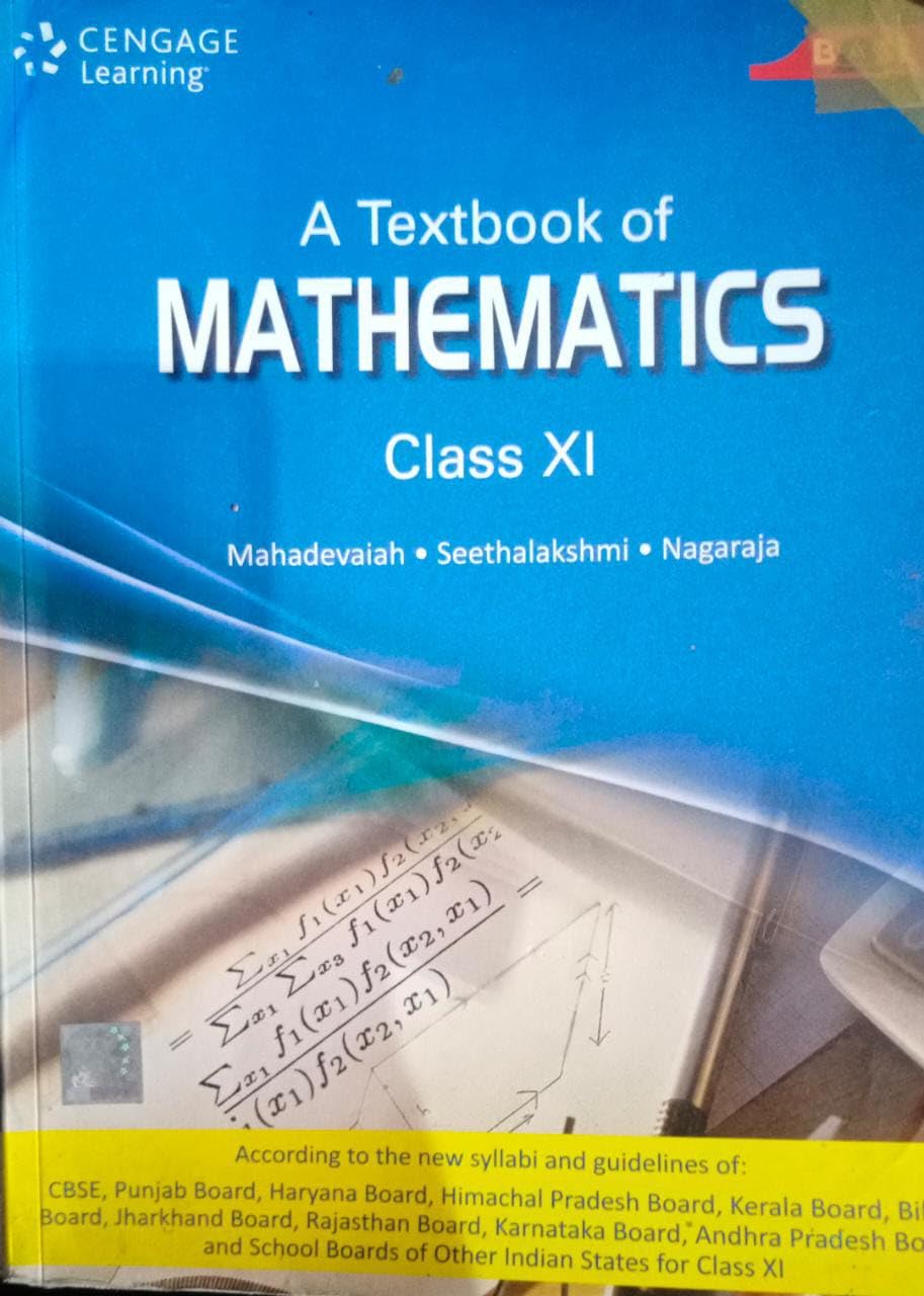 Cengage Mathematics Class 11 (Second Hand & Used Book) (S ...