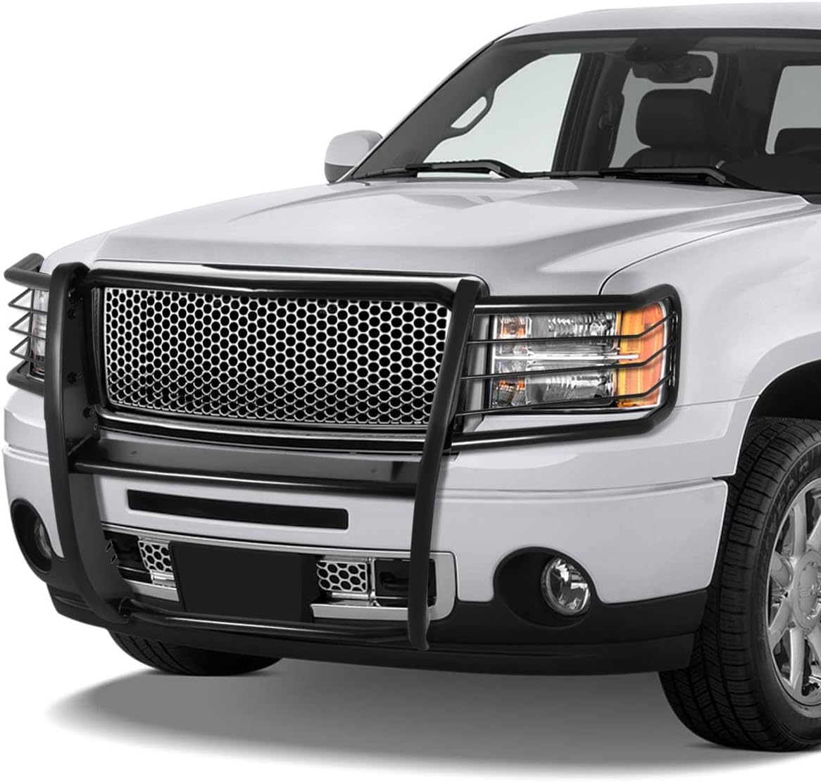 DNA Motoring GRILL-G-079-BK – Protector de rejilla de acero suave para ...