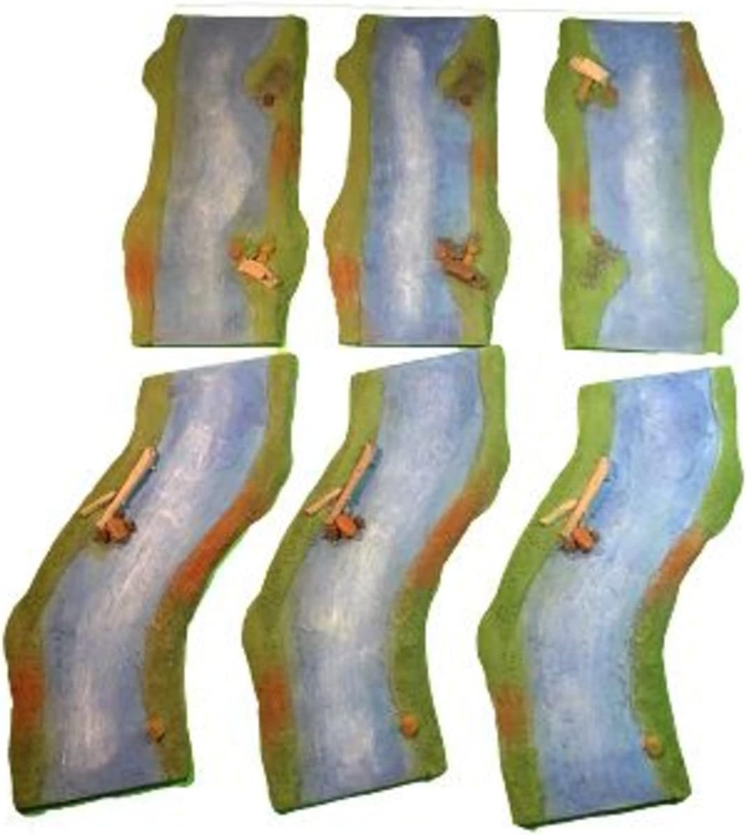 Amazon.com: 28mm Blue River Set 6pc : Toys & Games