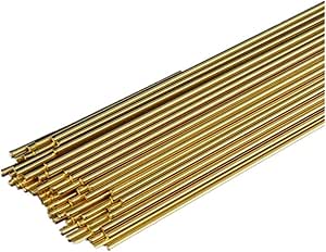Amazon.com: BREAKA Brass Welding Rod with Diameter of 1.6mm, 2.0mm, 2.5mm, 3.0mm, 4.0mm, 5.0mm ...