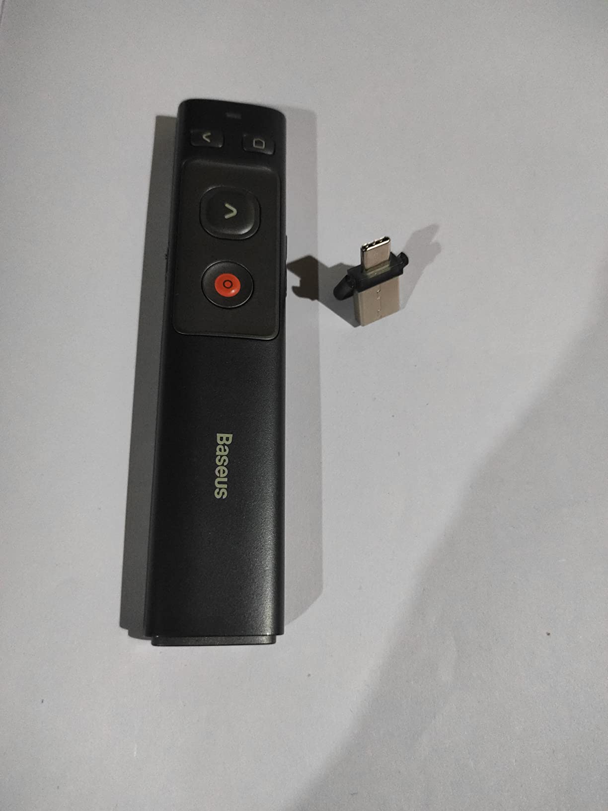 Baseus Orange Dot Wireless Presentation Pointer Presenter Clicker Laser ...