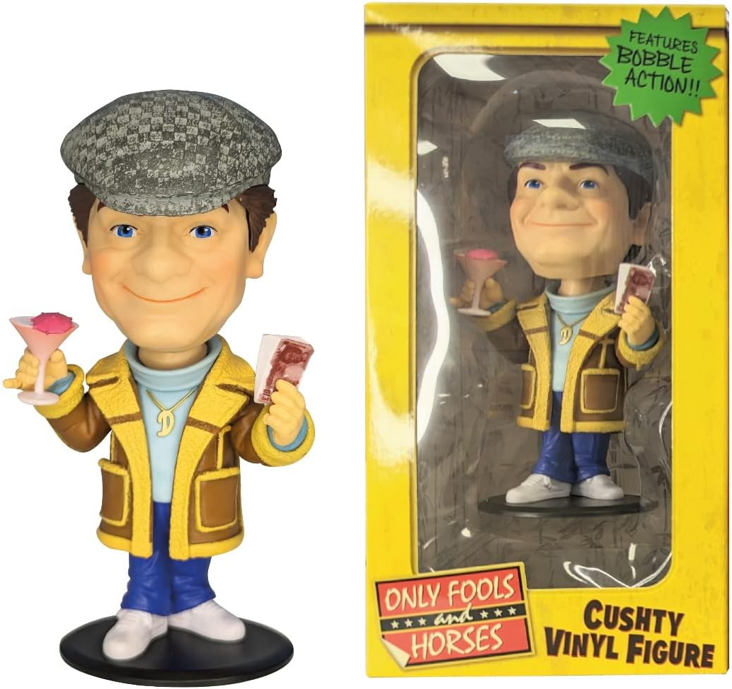 Only Fools and Horses Del Boy 6in Cushty Vinyl Figure : Amazon.co.uk ...