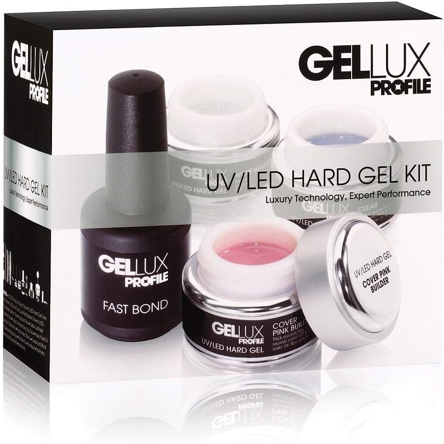 Salon System Profile Gellux UV/LED Hard Gel Kit : Amazon.co.uk: Beauty