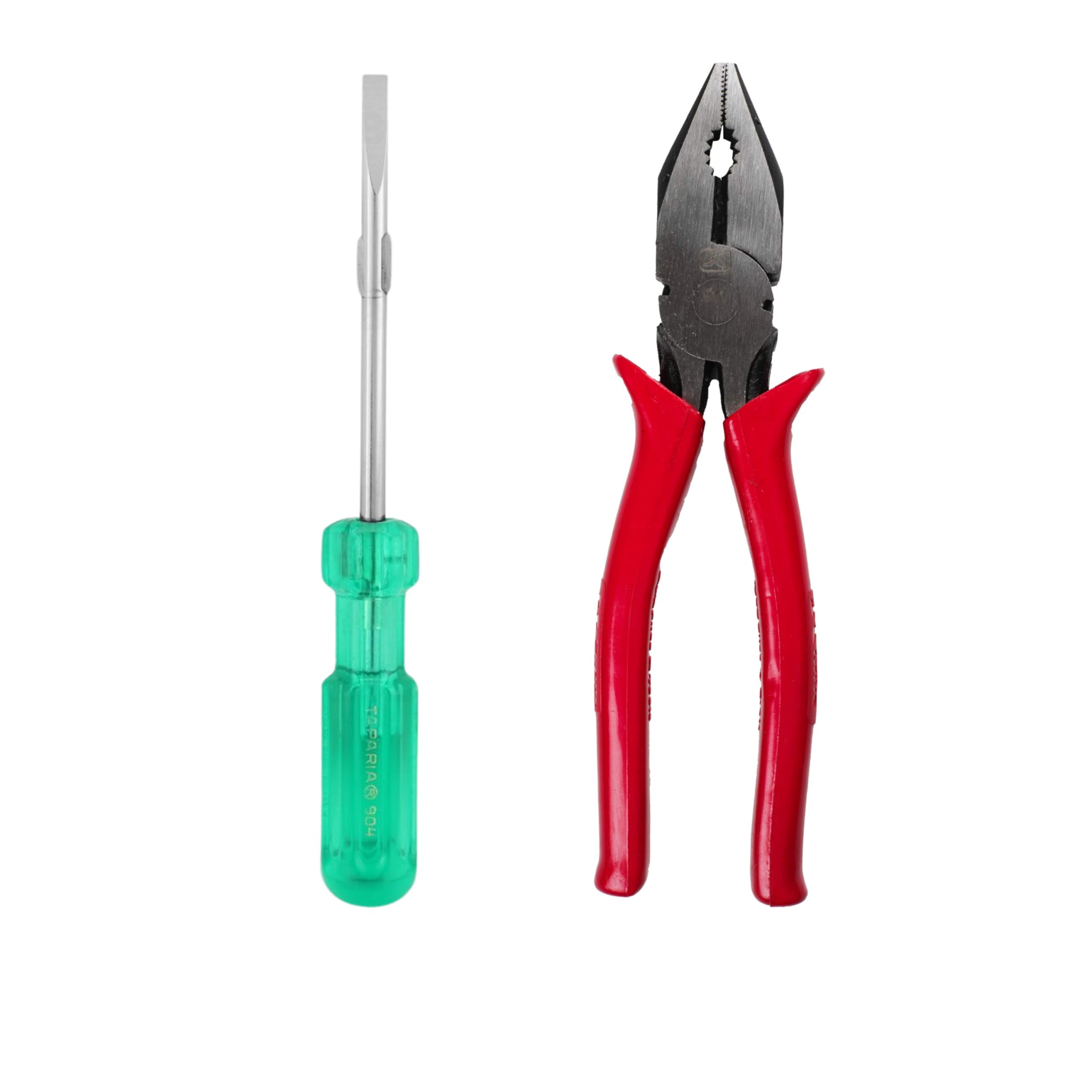 Combo JHALANI-EXPERT Plier(1 Pic) and +/- interchange Taparia ScrewDriver(1 pic) Standard ...