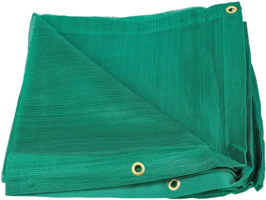 Amazon.com: 70% Green Shade Cloth with Grommets, Premium Heavy Duty ...