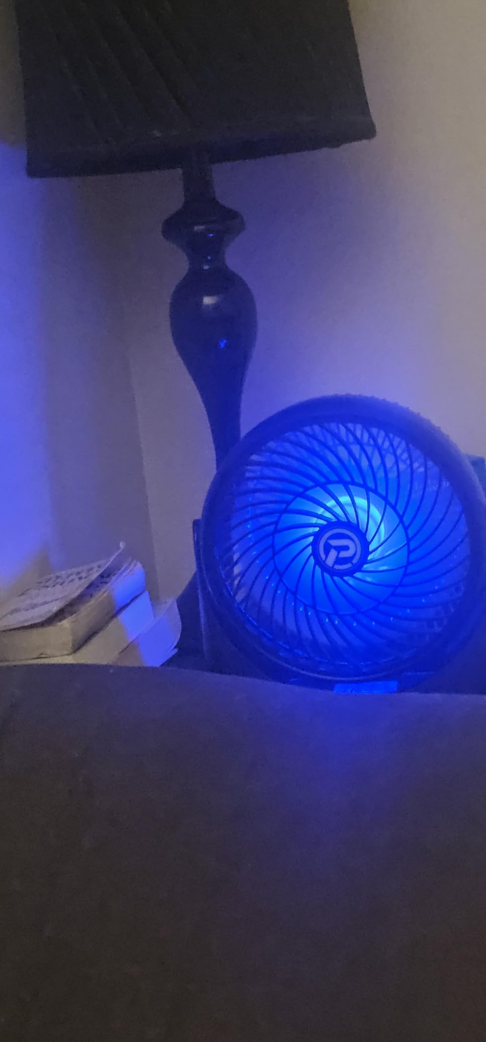 USB Fans Desk Fan 8 inch with Remote, USB Operated Fan Desktop Air ...