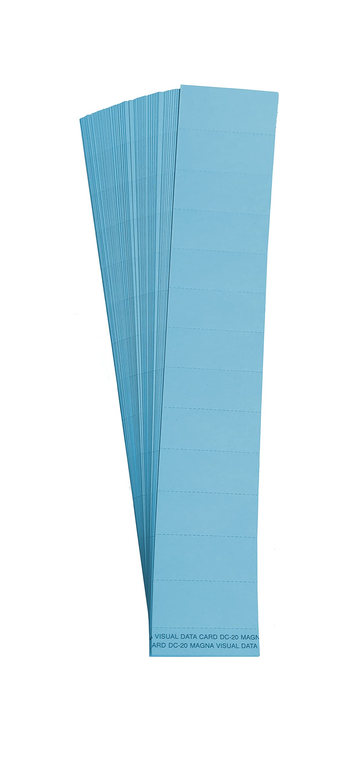 Amazon.com : Magna Visual 13/16" x 2" Data Cards 1000 Pack fits 1" x 2 ...