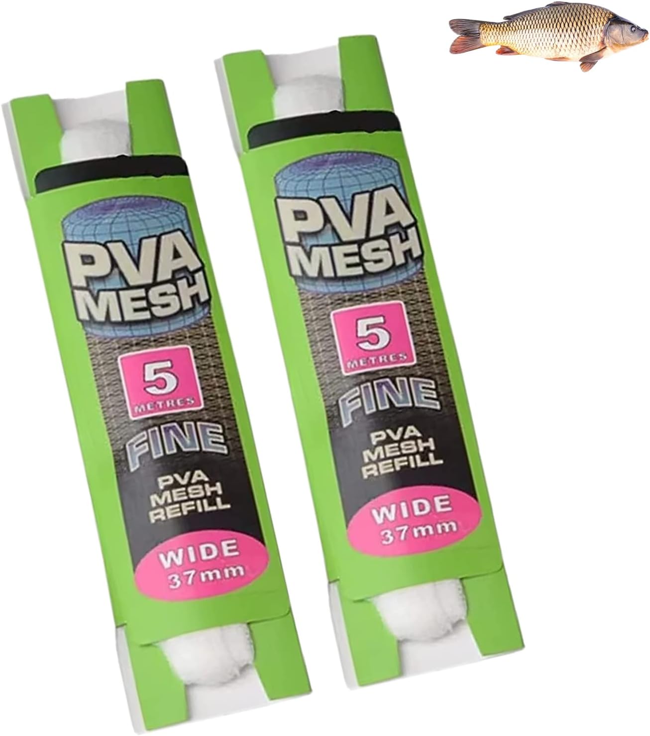 Amazon.com : 2 Pcs PVA Fishing Meshes Refill Carp Fishing Stockings ...