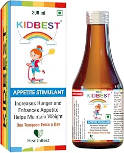 Amazon.com: HealthBest Kidbest Appetite Stimulant Syrup for 3-13 Yrs ...