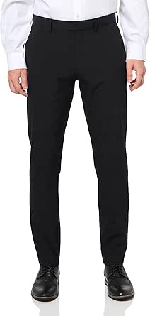 Theory Men's Zaine Pant in Bistretch, Black at Amazon Men’s Clothing store