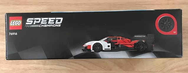 LEGO 76916 Speed Champions Porsche 963, Model Car Building Kit, Racing ...